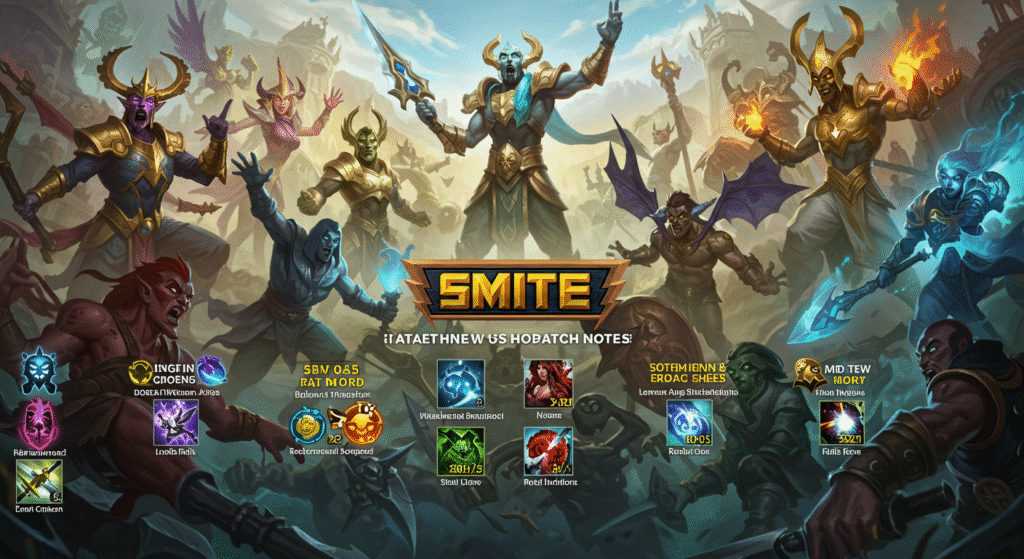 Latest Smite Patch Notes